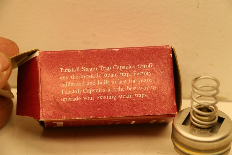 Tunstall Steam Trap Capsule 3421 | eBay