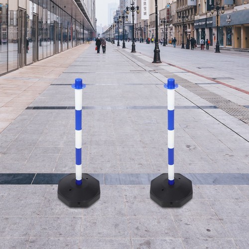 Crash Column Parking Cones Retractable Traffic Barricade Barrier | eBay
