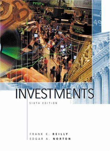 INVESTMENTS By Frank K. Reilly & Edgar A. Norton - Hardcover ...