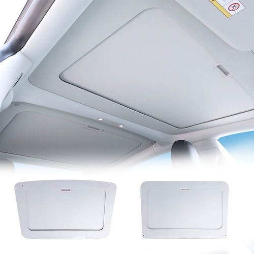 Retractable Glass Roll Roof Sunshade Roller Sunroof Protector For Tesla ...