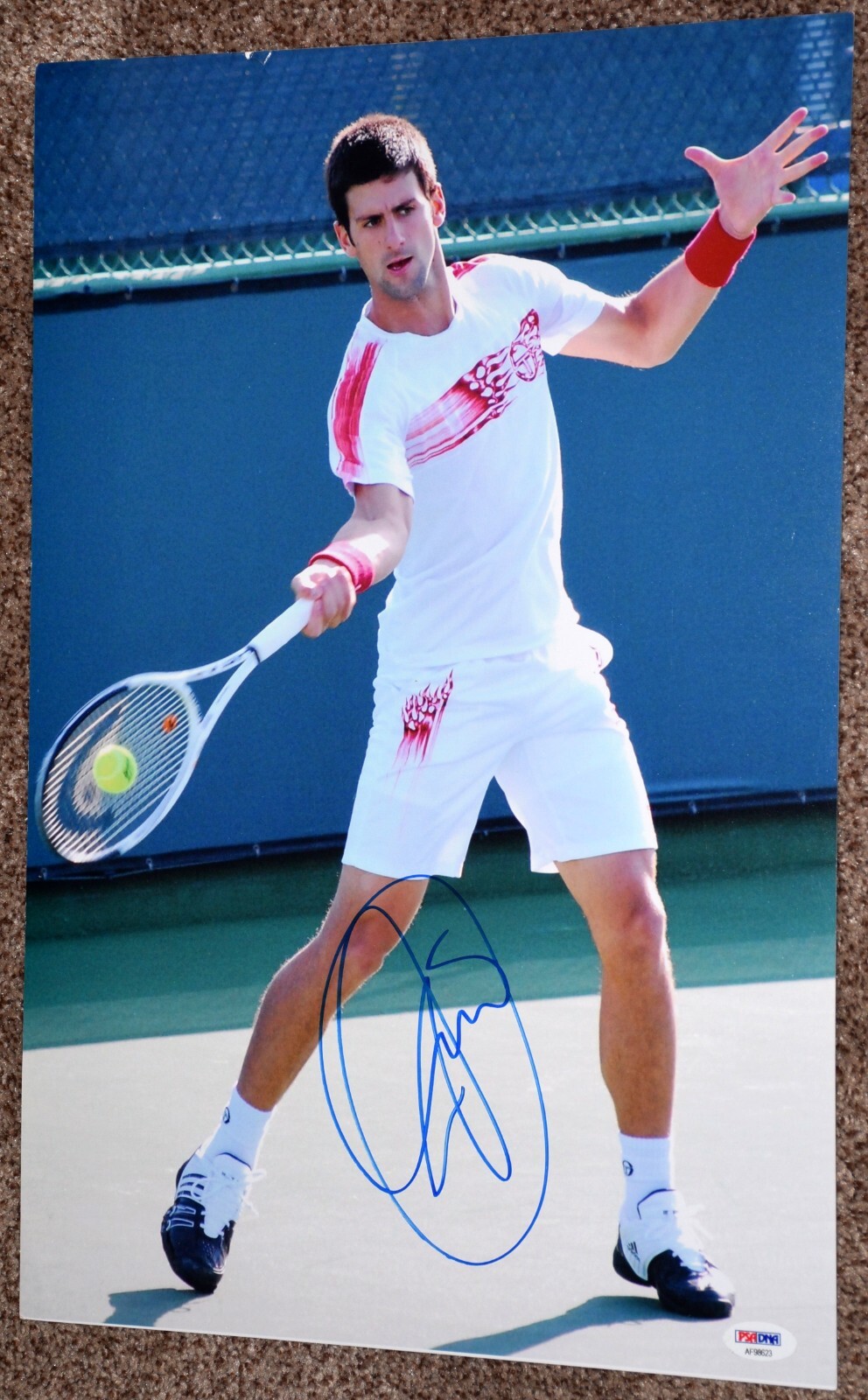 Novak Djokovic Autographed Memorabilia | Signed Photo, Jersey ...