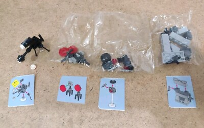 Lot 4 Lego STAR WARS minifigs Shooting Cannon (Shoots Round LEGO ...
