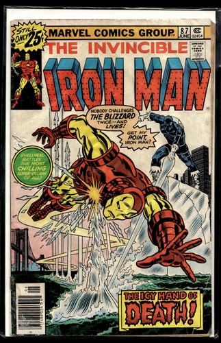 1976 Invincible Iron Man #87 B Marvel Comic | eBay