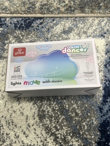 Globe Color Dancer Lights Move With Music Remote Control Rechargeable ...