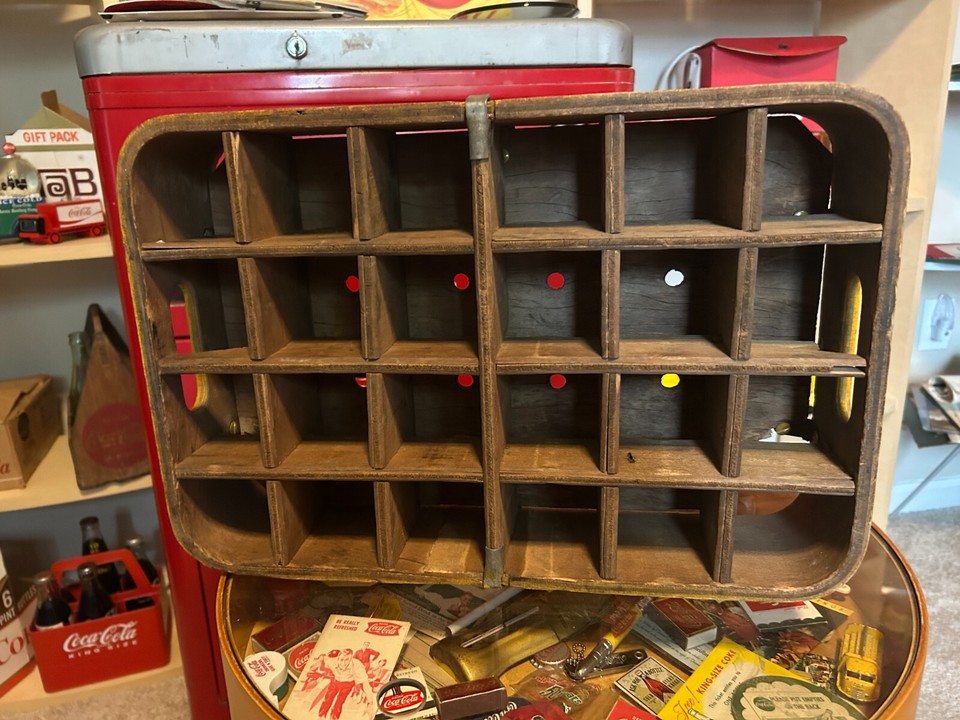 Coca-Cola 1948 Rounded Corners Wooden Crate St Louis MO Mengel Box Co ...