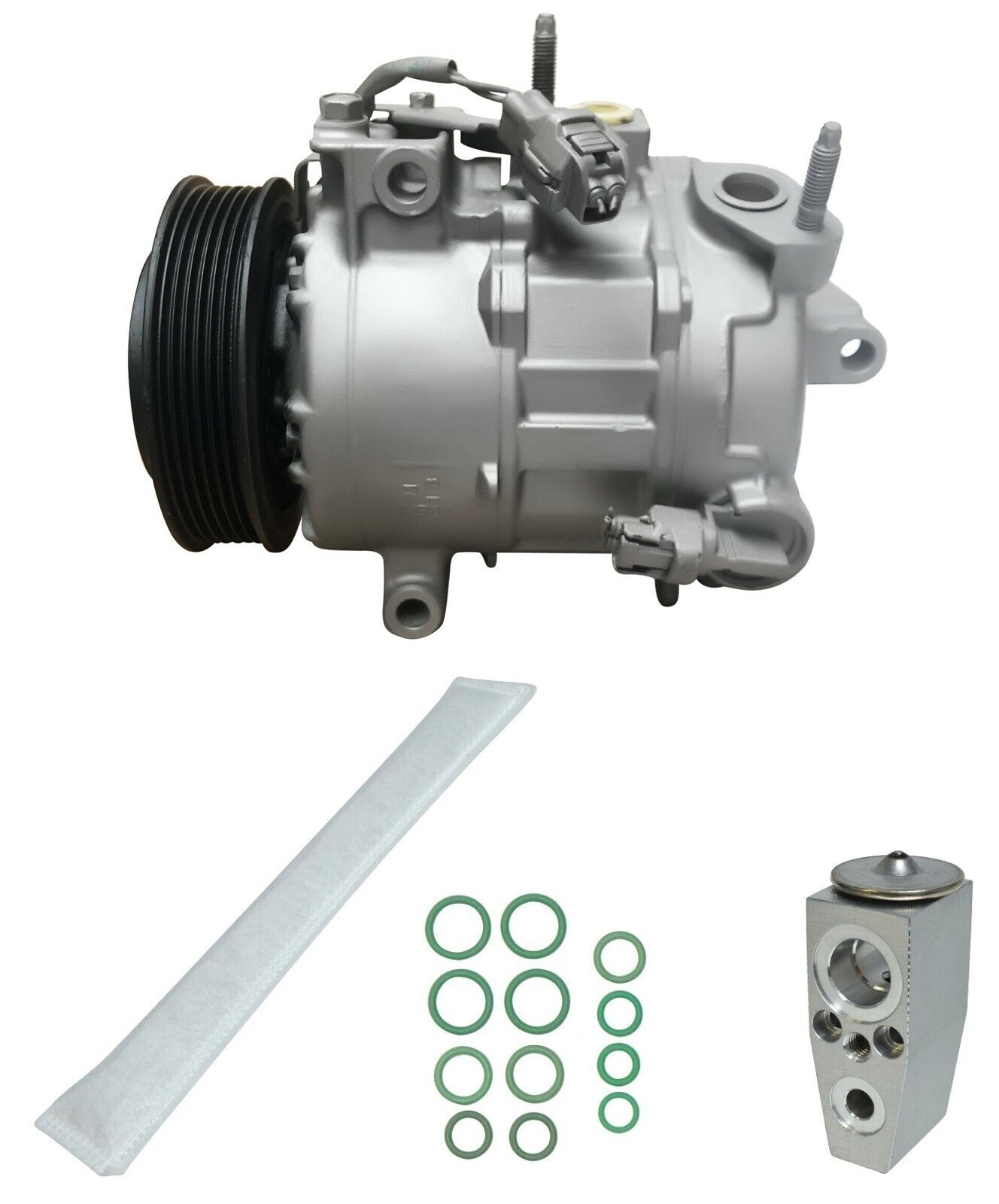 RYC Remanufactured AC Compressor Kit FC63 Fits Ram 1500 Classic 5.7L V8 ...