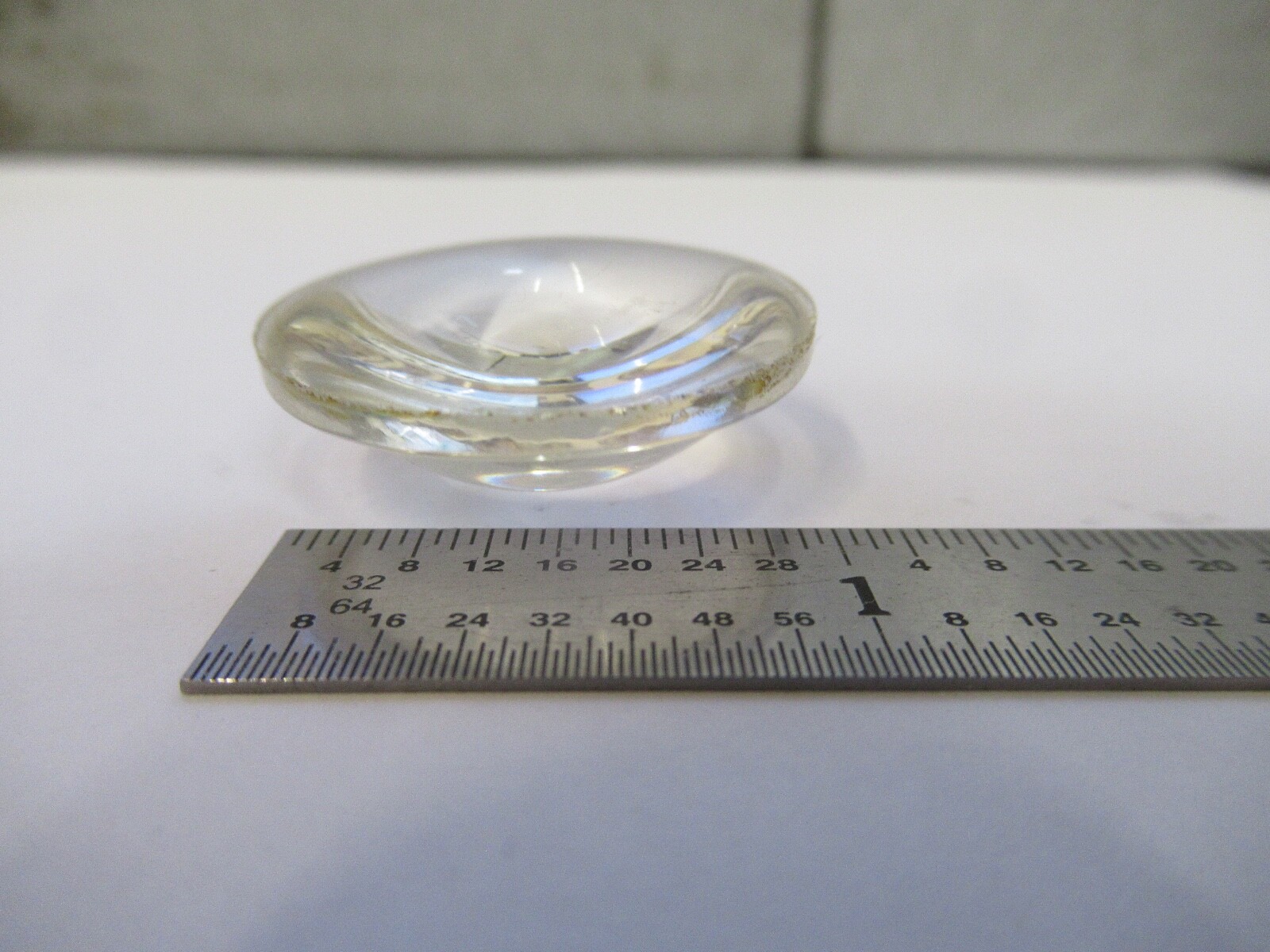 Lentille Illuminatrice Bi-Convexe Optique Comme Sur La Photo &A9-A-38 ...