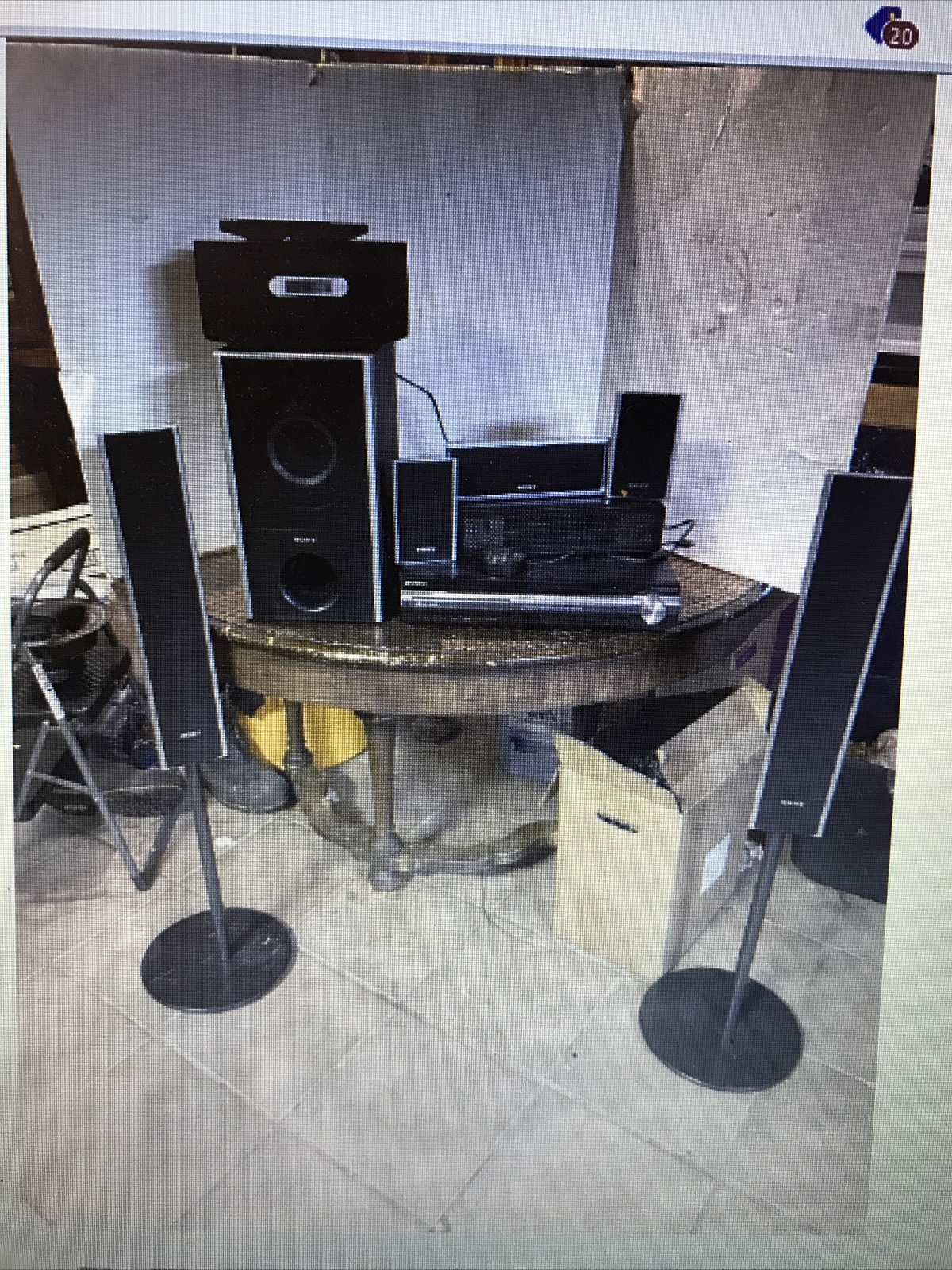 Sony+DAV-HDX576WF+5.1+Channel+Home+Theater+System for sale online | eBay