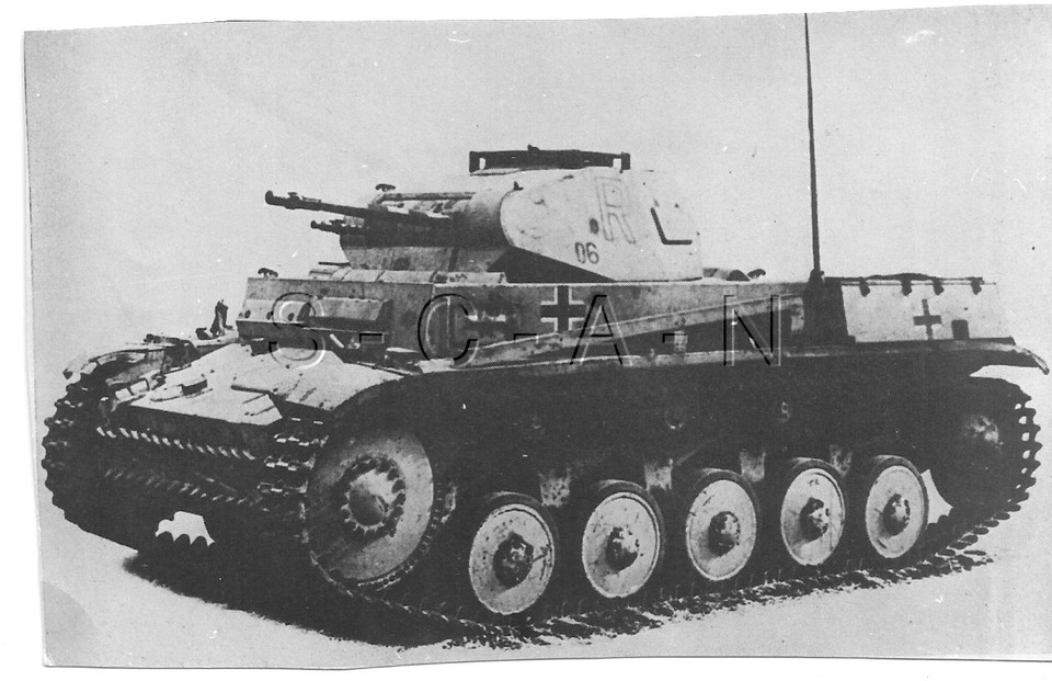 WWII German Panzer Tank- Panzerkampfwagen Mark II- DAK- Private Archive ...