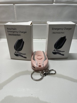 3 Mini Keychain Portable Charger/iPhone Power Bank - emergency chargers ...