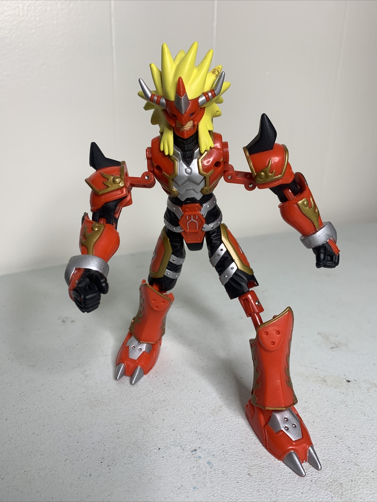 2002 Digimon Spirit - Digivolving Agunimon 6.5" Bandai Action Figure | eBay