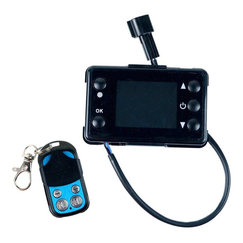 Car Air Diesel Parking Heater LCD Monitor Switch + Remote Control ...