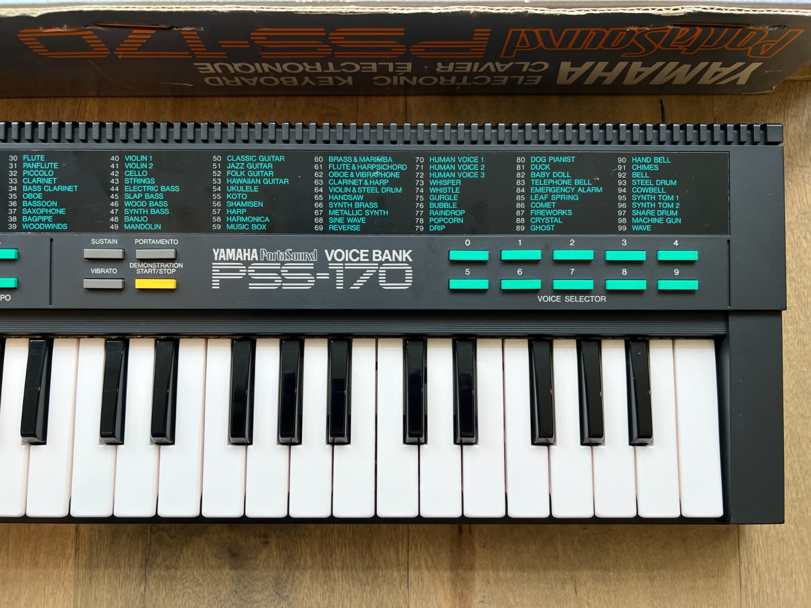 Yamaha 36 Keyboard Notes