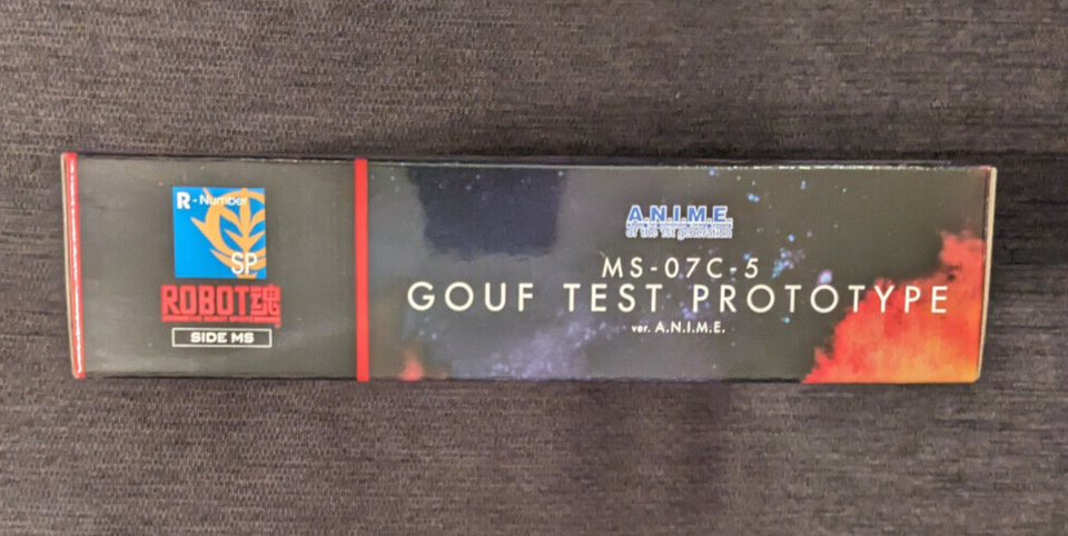 MS-07C-5 Gouf Test Prototype Robot Spirits MSV Gundam Mobile Suit ...