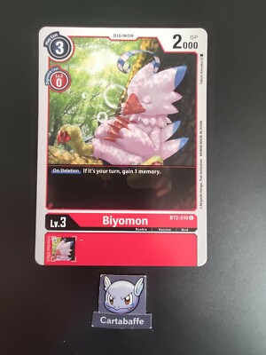 Digimon Card Game Biyomon BT2-010 C | eBay