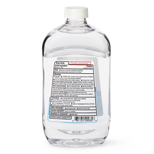 EQUATE Mineral Oil Intestinal Lubricant 16 FL Oz for sale online | eBay