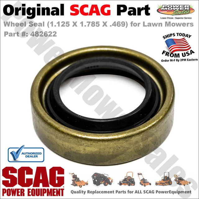 Genuine Scag Seal 1.125 X1 .785 X .469 482622 for sale online | eBay