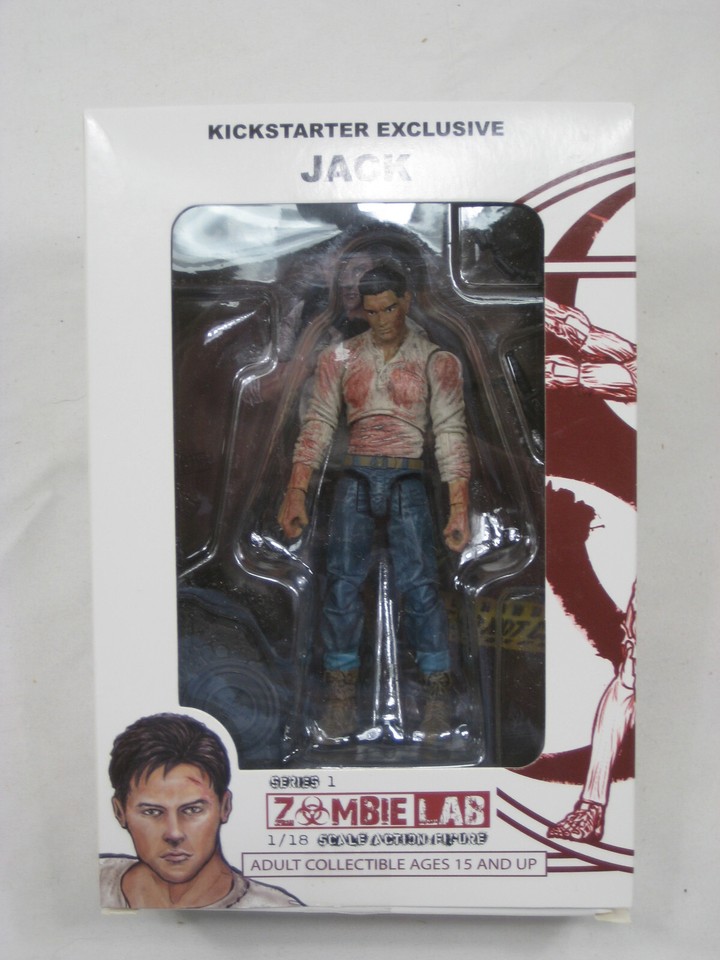 Zombie Lab 1/18 scale (4") action figure Jack (Battle version) | eBay