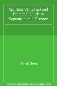Splitting Up: Legal and Financial Guide to Separation and Divorce | eBay