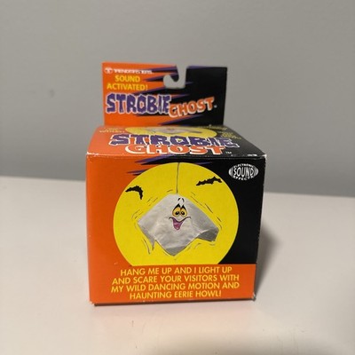 Vtg Halloween Trendmasters Strobie Ghost In Original Box | eBay