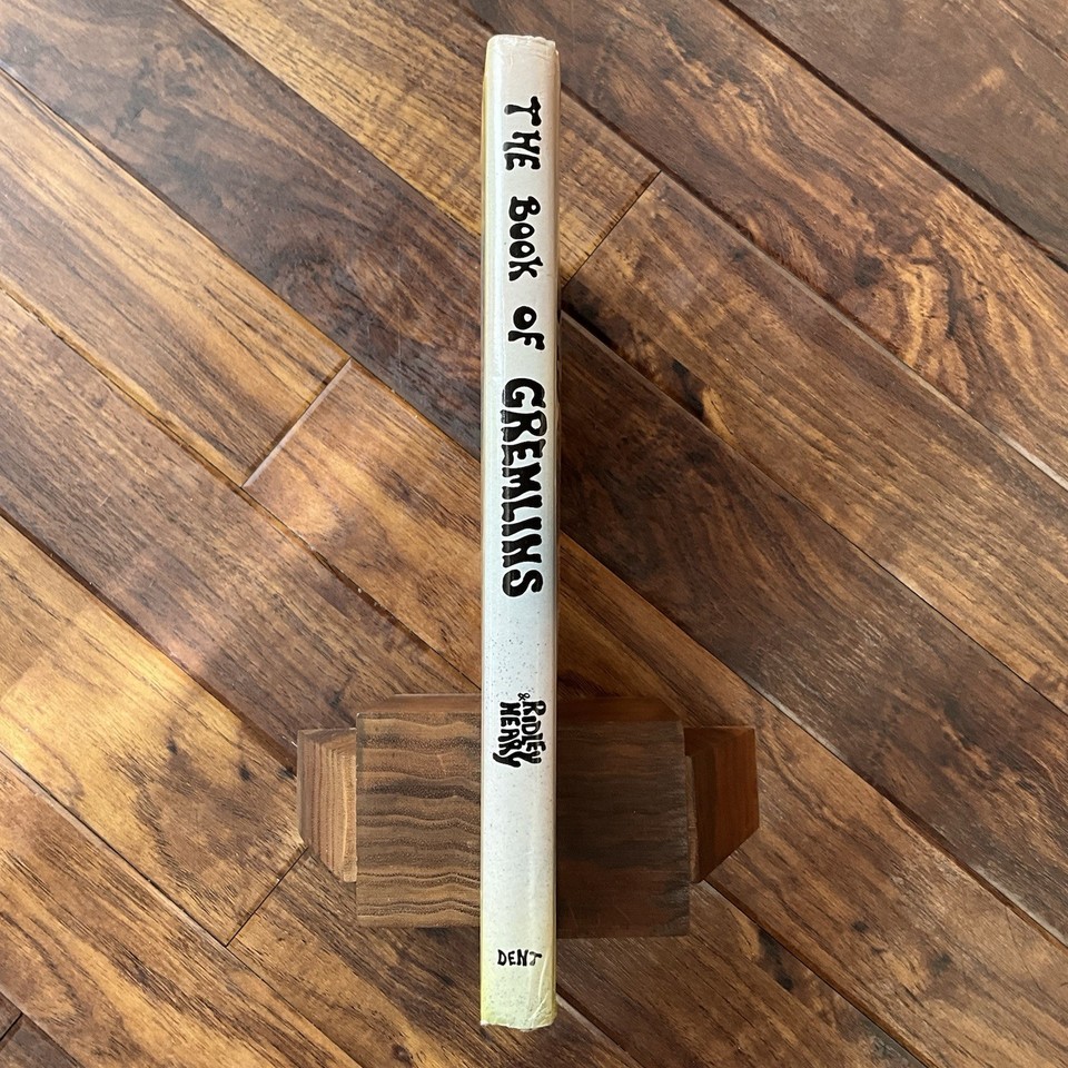 The Book of Gremlins Ridley & Nearly 1980 HB Goblins Gnomes Lovely ...