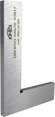 4033-12-015 6 Inches Tall x 4 Inches Wide Flat Solid Machinist Square ...