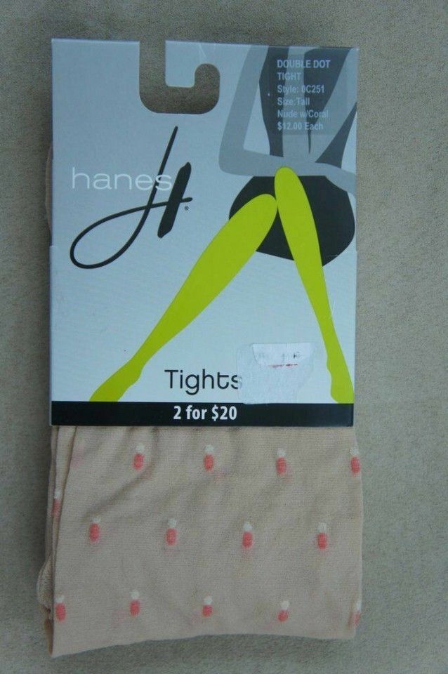 Hanes Tights Double Dot Polka Dots Tights | eBay