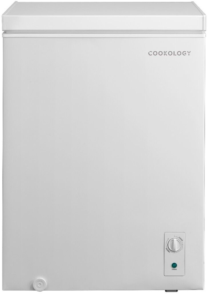 Cookology 142L Chest Freezer & Chiller Suitable for Garages - White ...