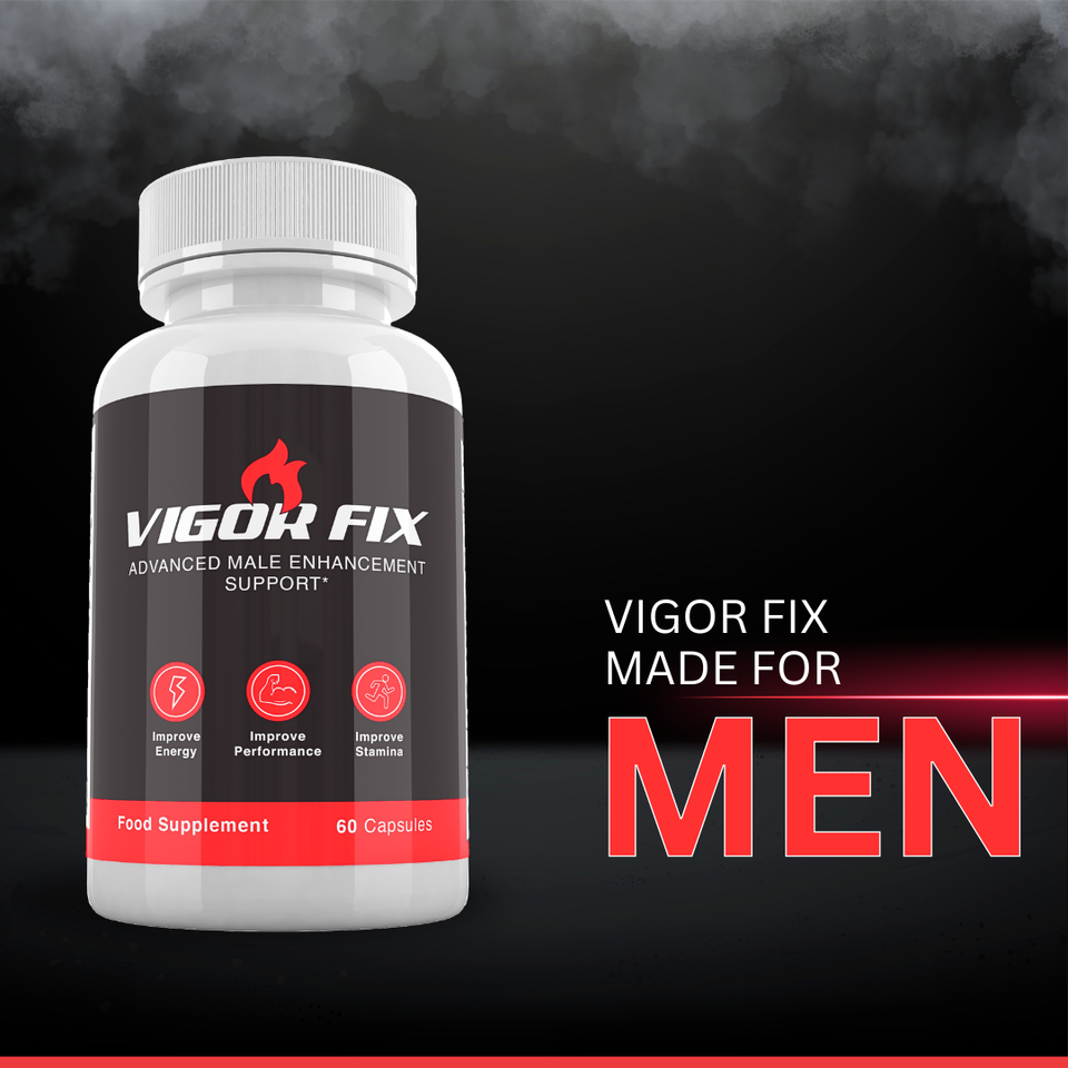 Vigor Fix - Food Supplement - 1 Month Supply - 60 Capsules - [1 Bottle ...
