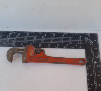 RIDGID 8 Inch Pipe Wrench The Ridge Tool Co. Elyria Ohio USA | eBay