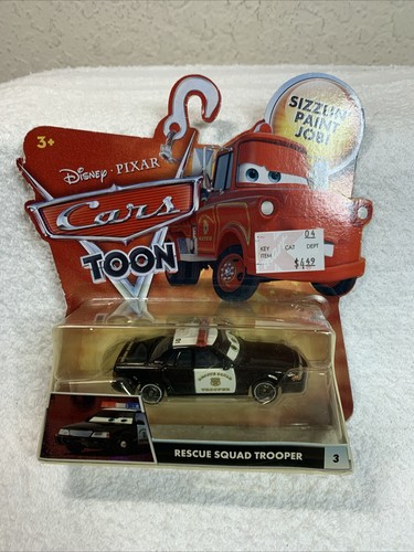 Disney Cars Movie Mater Tales Toon Rare 2009 Rescue Squad Trooper ...