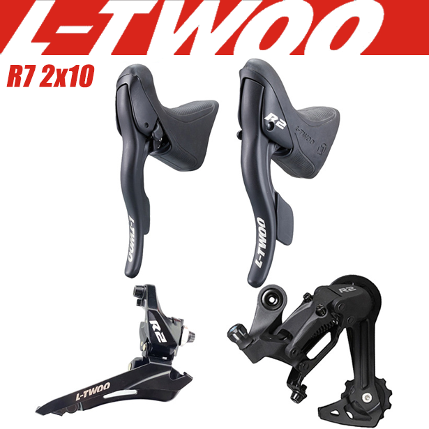 LTWOO R7 2x10 Speed Shifter Lever Front/Rear Derailleurs Groupsets For ...