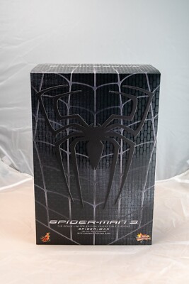 Hot Toys MMS 165 - Spider Man 3 Black Suit (USED) | eBay