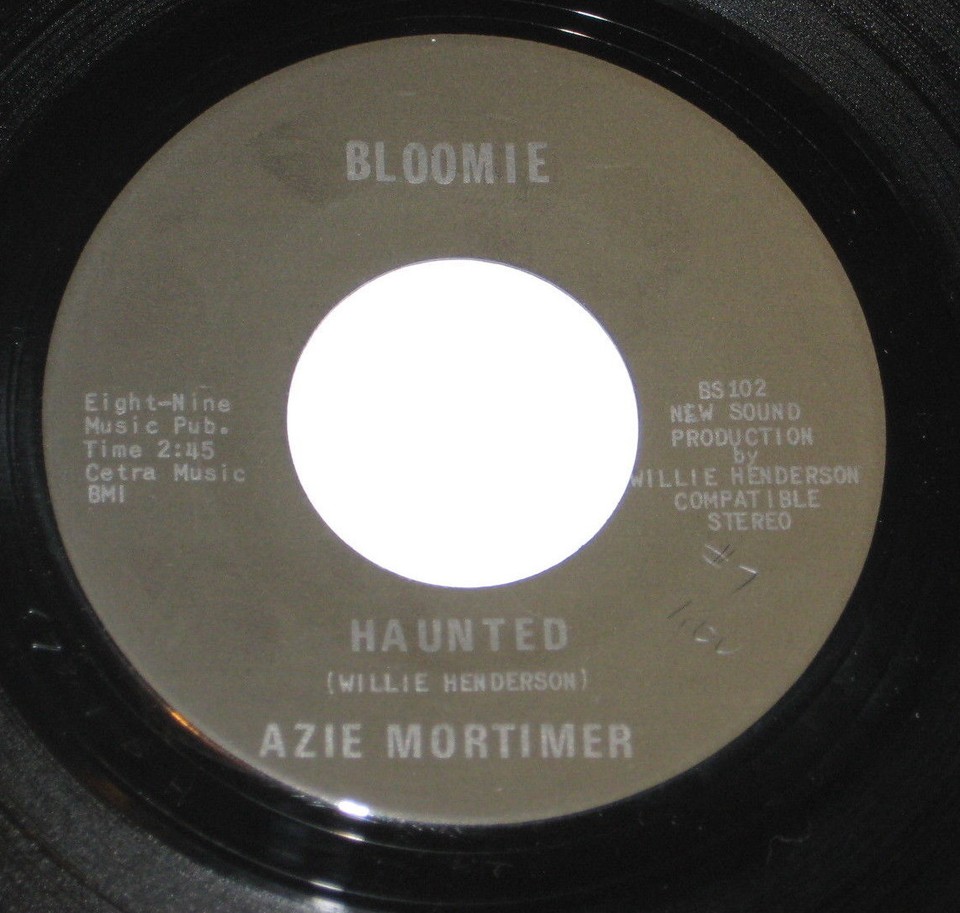 Azie Mortimer 7" 45 HEAR RARE NORTHERN SOUL Telling A lie BLOOMIE BS101 ...