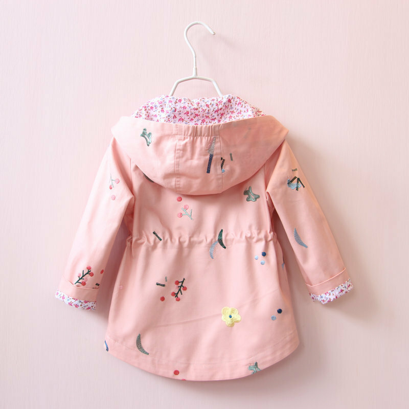 Toddler Baby Girls Boy Windbreaker Coat Baby Kids Hooded Outwear Jacket ...