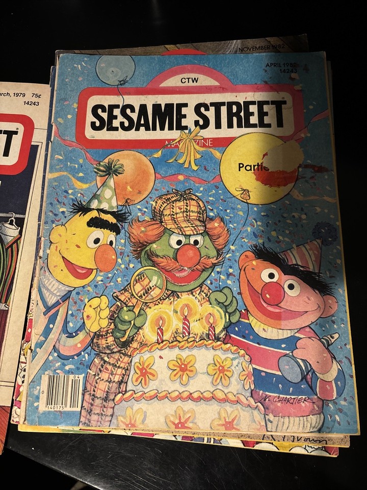 Sesame Street Magazines (6) 1979- 1982 | eBay
