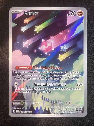 Pokémon TCG Minior Paradox Rift 201/182 Holo Illustration Rare NM | eBay