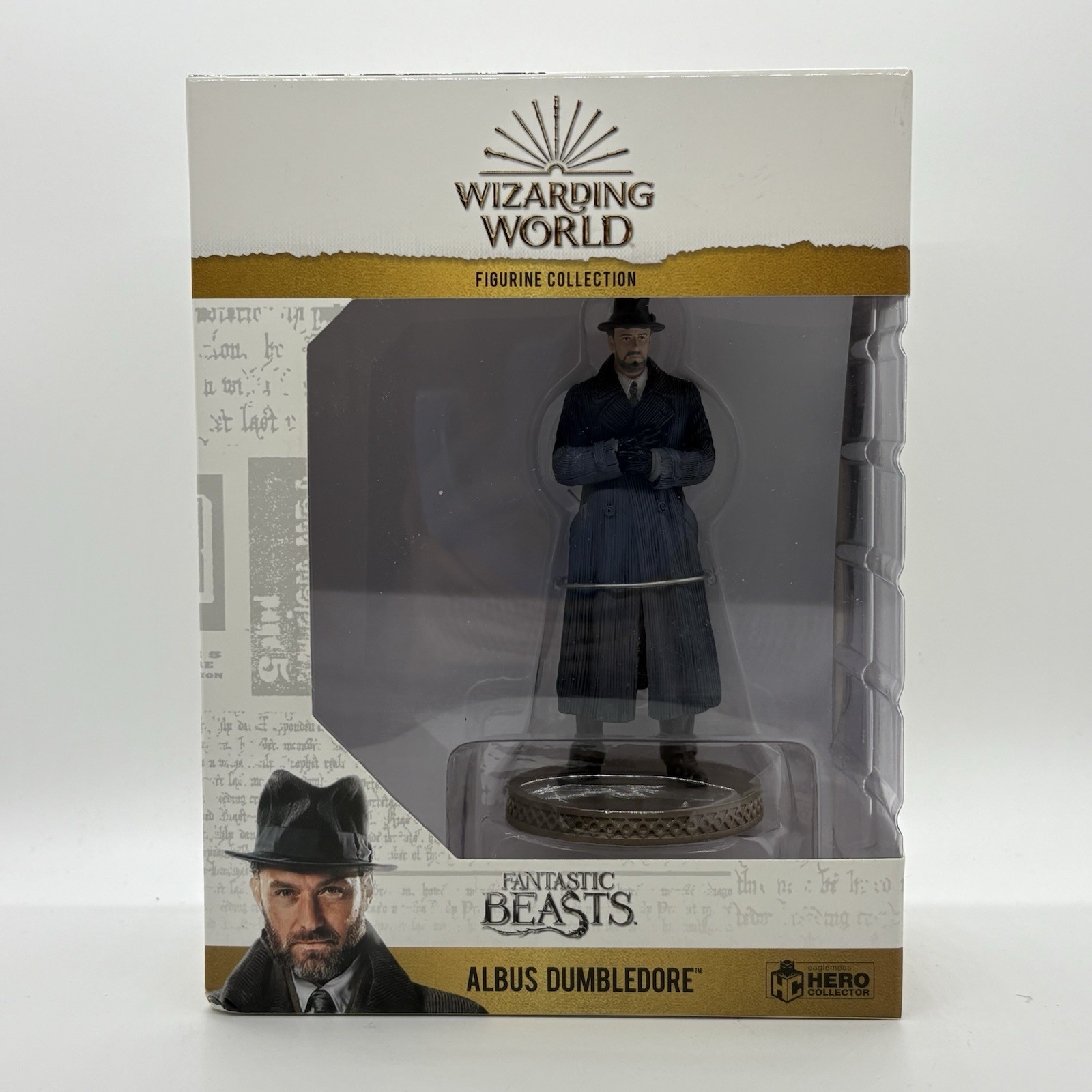 The Wizarding World Fantastic Beasts Albus Dumbledore Eaglemoss 1:16 ...