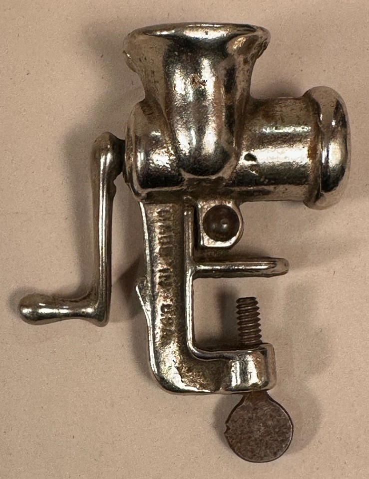 U.S. Metal Meat Grinder, Toy, Salesman Sample | eBay