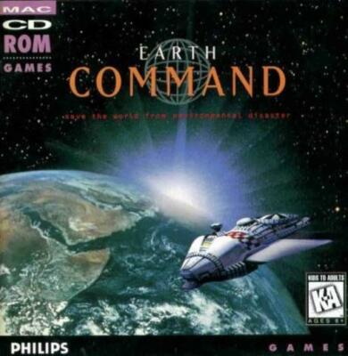 Earth Command MAC CD save planet from environmental natural disaster ...