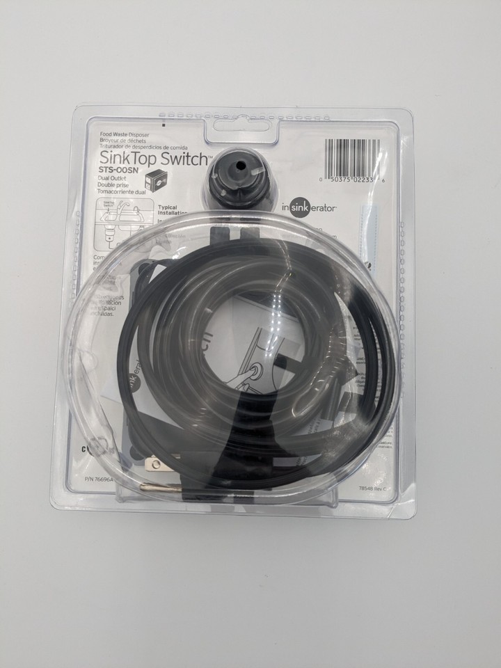 InSinkErator Air Switch for Sink or Counter Top with Dual Outlet 76696A ...