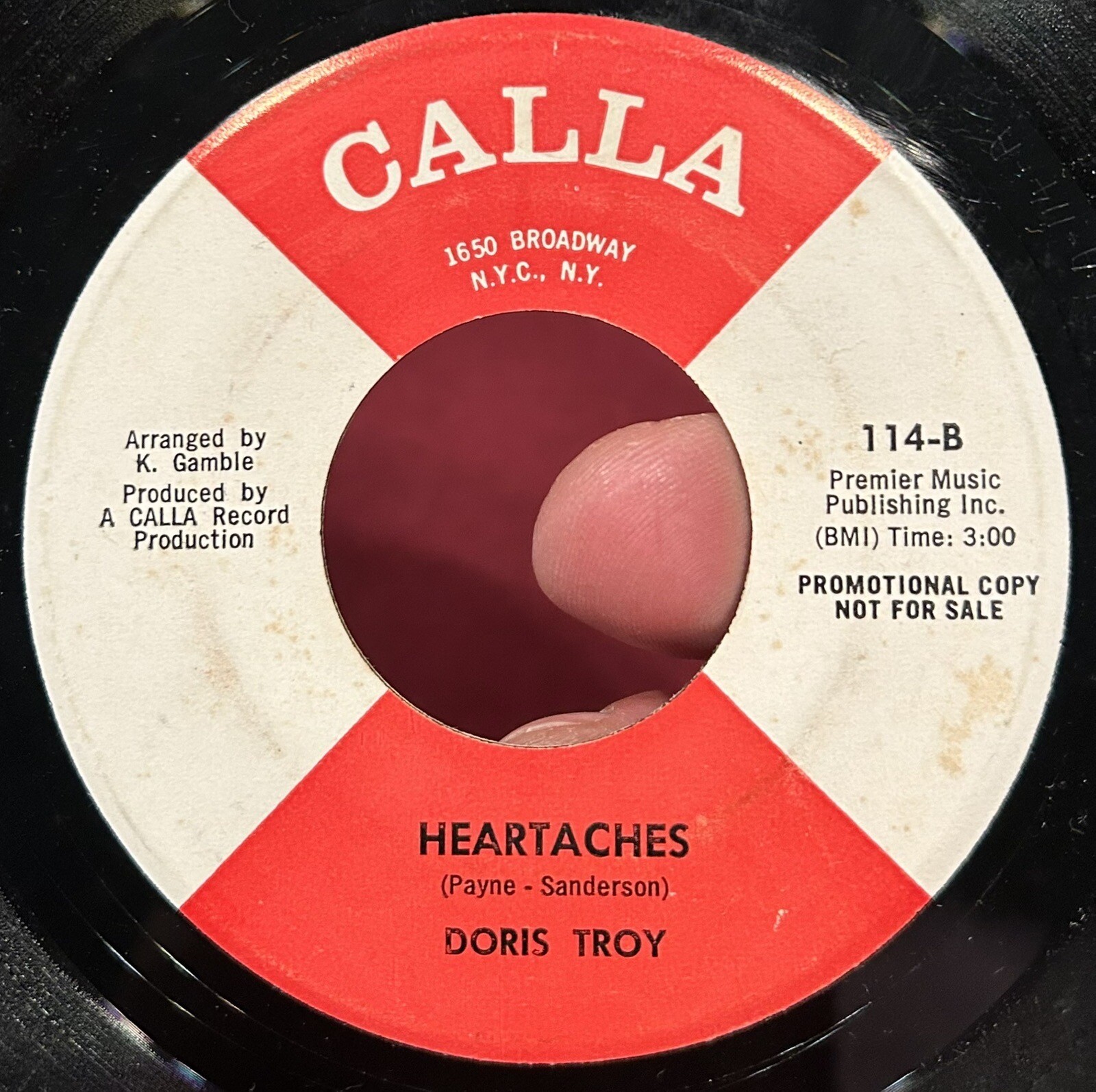 Rare Northern Soul 45 DORIS TROY I’ll Do Anything CALLA PROMO Stomper ...