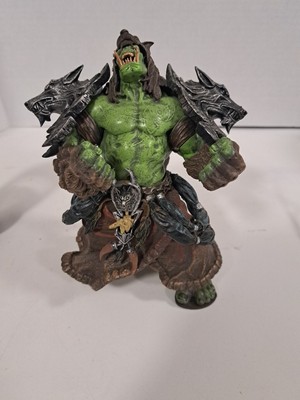 World Of Warcraft Series 1 Orc Shaman Rehgar Earthfury Figure | eBay