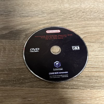 Official Nintendo GameCube Preview DVD Disc Metroid Starfox Super Mario ...