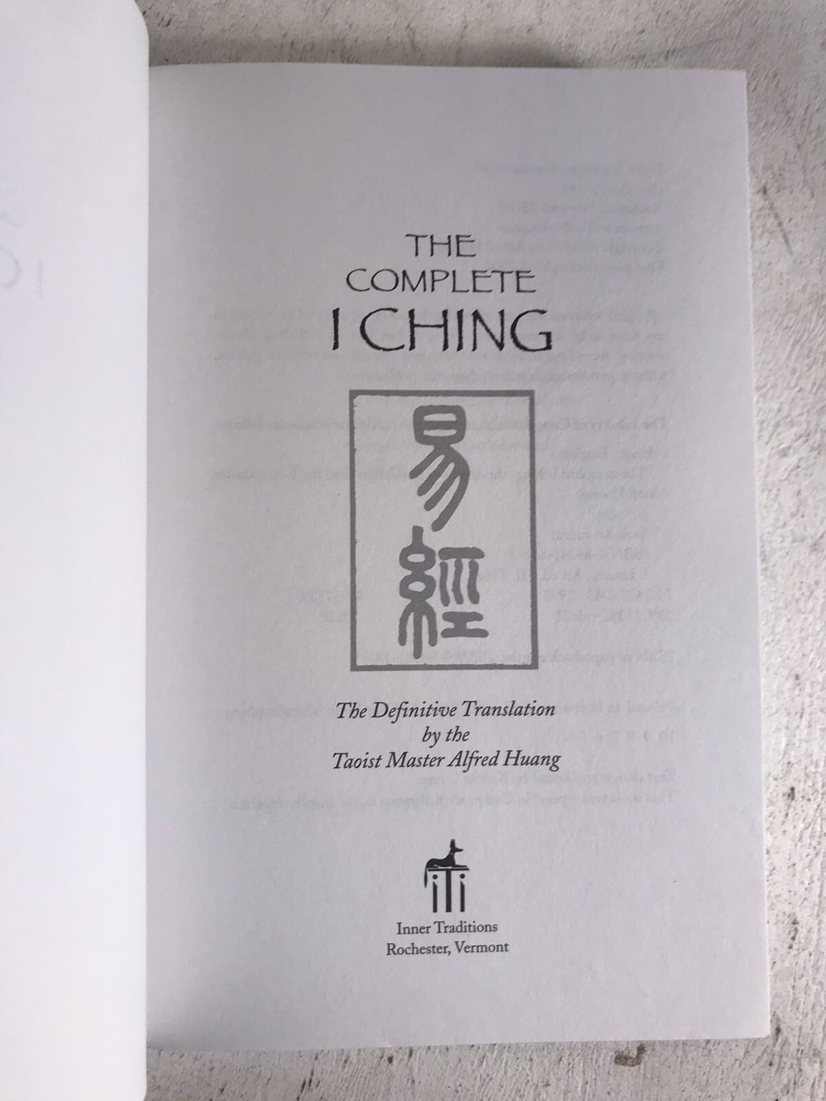 The Complete I Ching : The Definitive Translation by the Taoist Master ...