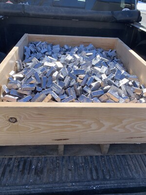 50 pounds fluxed soft lead 1lb ingots fishing hunting sinkers bullets ...