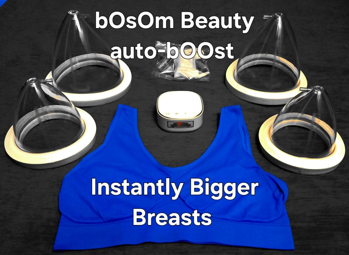 Bosom Beauty brava bigger breasts vacuum enlargement Boost push up bra ...