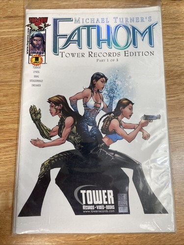 Michael Turner's FATHOM TOWER RECORDS EDITION Part 1 of 3 Blue Foil ...
