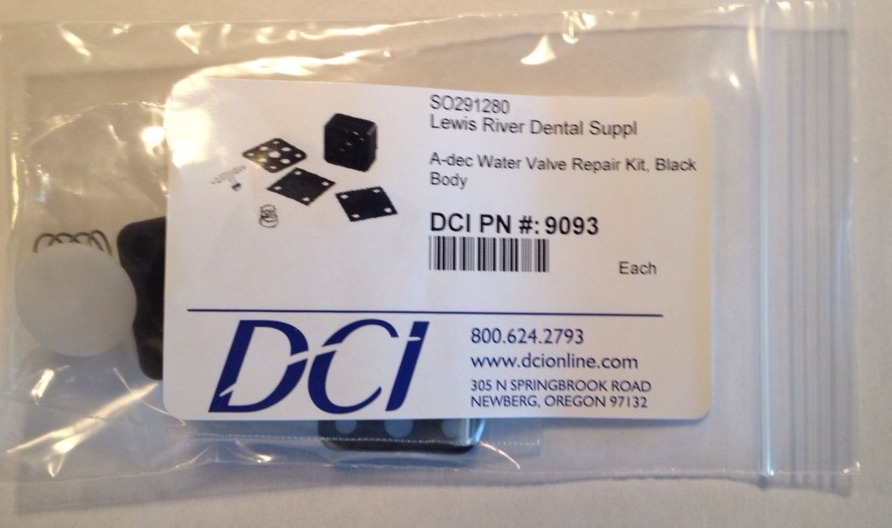 Adec Water Valve Repair Service Kit Black Body DCI 9093 | eBay