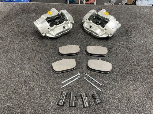 NEW UPGRADED FOR AUSTIN PRINCESS 4 POT BRAKE CALIPERS PADS ESCORT CAPRI ...